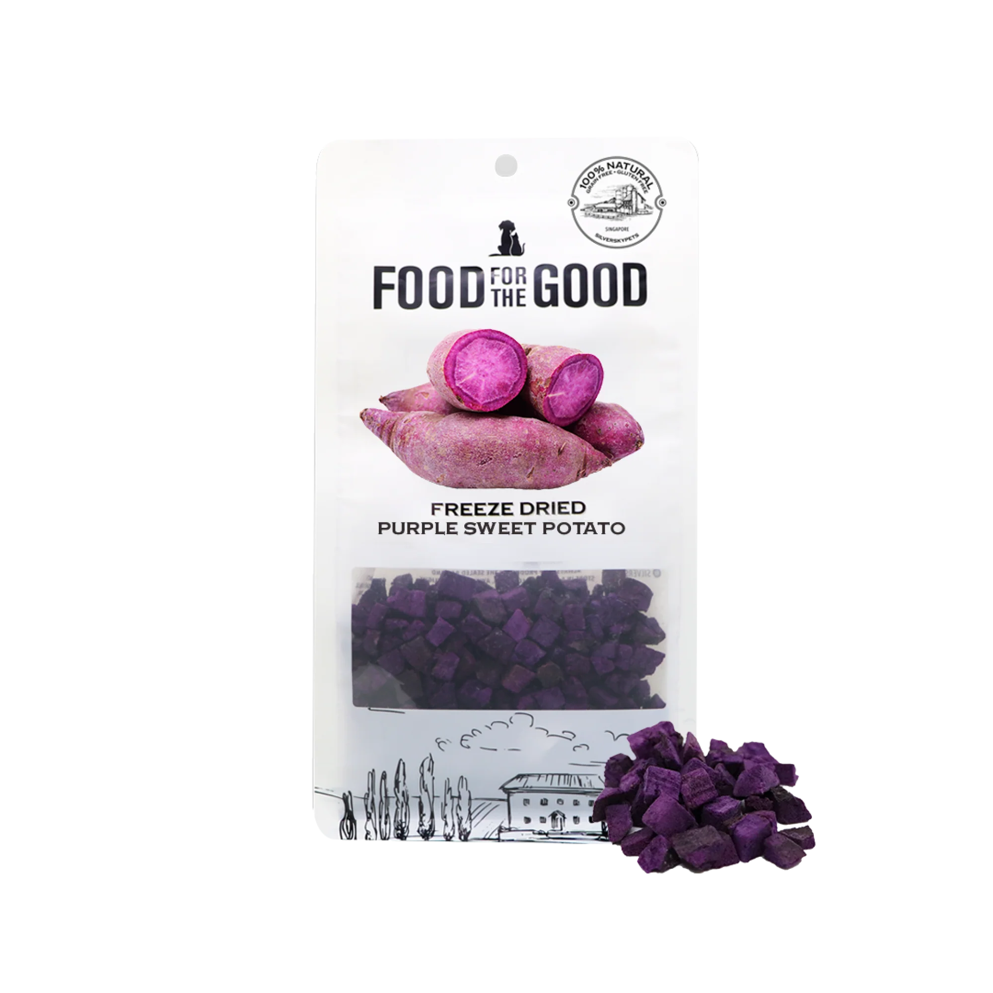 Food For The Good - Freeze Dried Purple Sweet Potato (Copy) – The ...